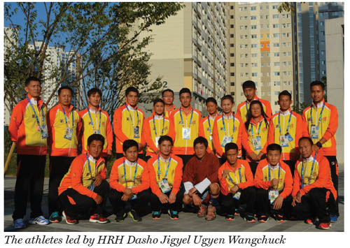 Largest ever Bhutanese athletes contingent joins 17th Asian Games – The ...