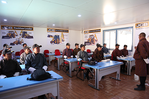 The First JCB Operator Training Center in Thimphu – The Bhutanese