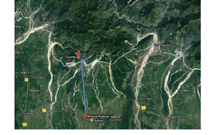 Survey completed for first ever Bhutan-India rail link from West Bengal ...