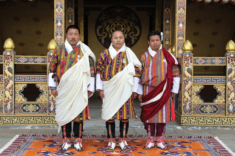His Majesty Grants Dhar – The Bhutanese