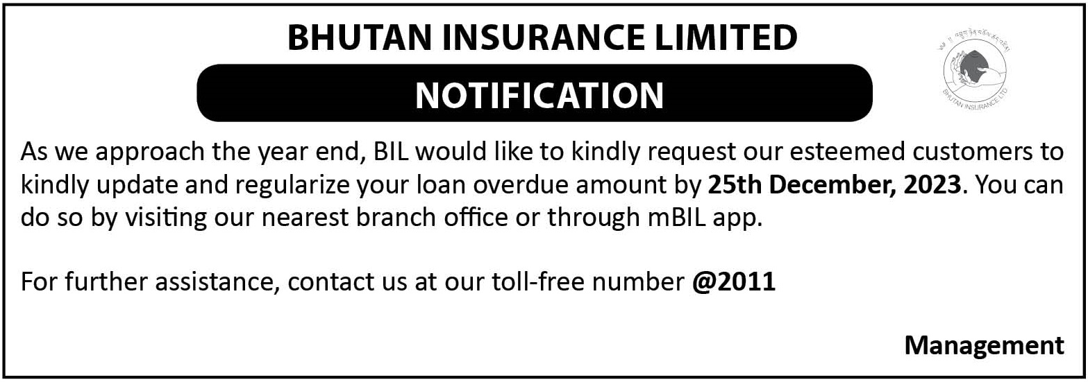 Ads – The Bhutanese