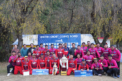Dragon Strikers win in Bhutan’s biggest cricket tournament – The Bhutanese
