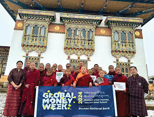BNB observes Global Money Week with Talakha Monastery – The Bhutanese