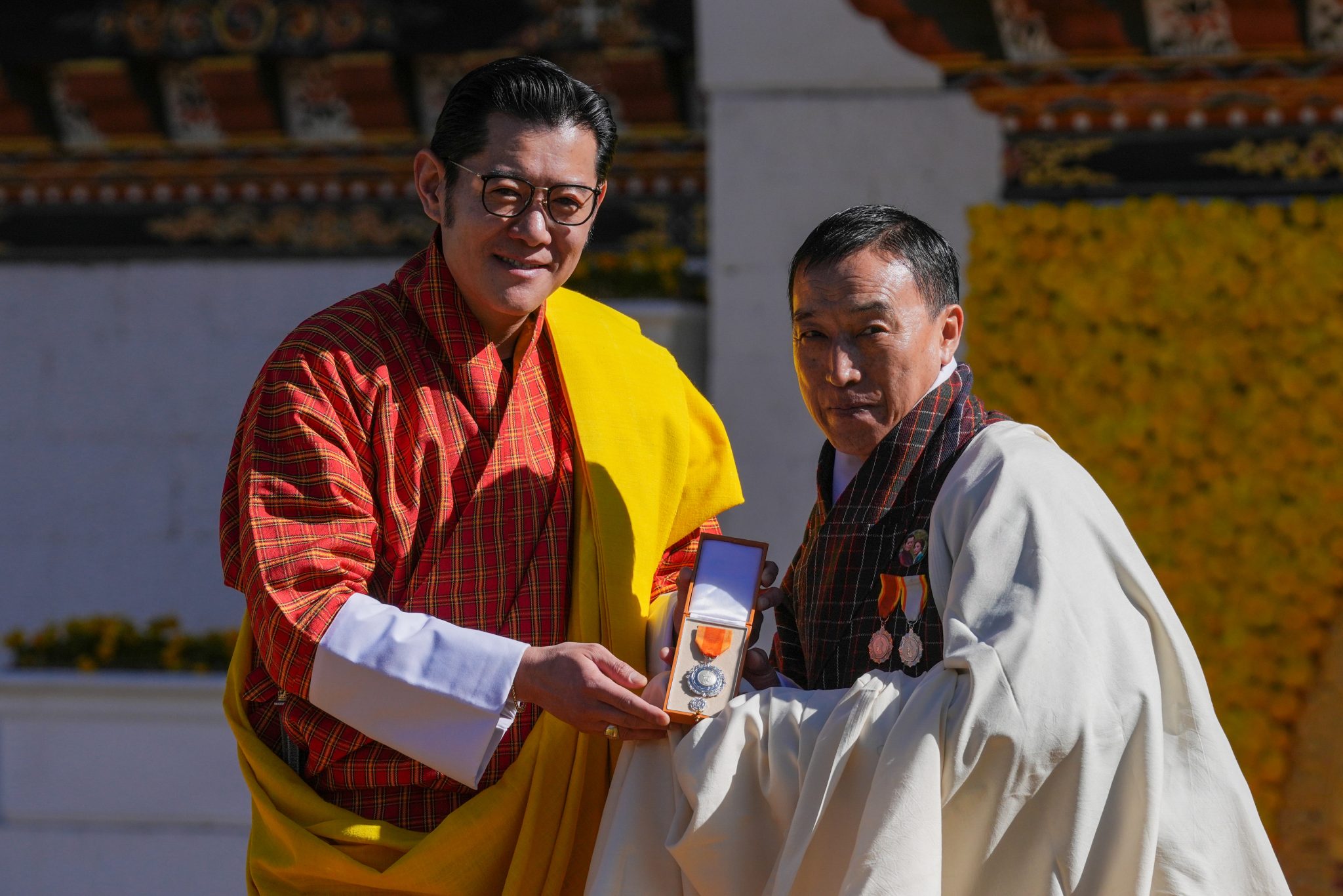 Red Scarf and Medal recipients of the 117th National Day – The Bhutanese