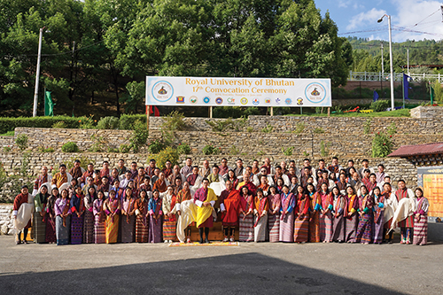 His Majesty graces 17th Convocation of RUB – The Bhutanese